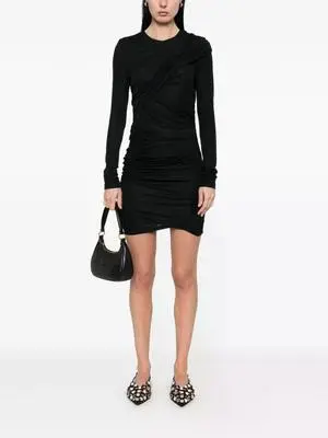 MARANT ETOILE Denise Mini Dress - Black