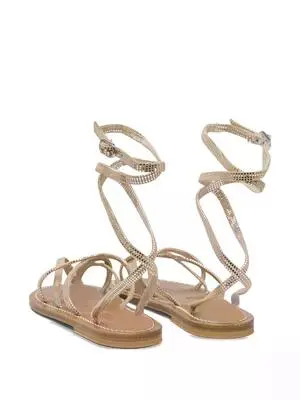 K.JACQUES Strappy Leather Sandals