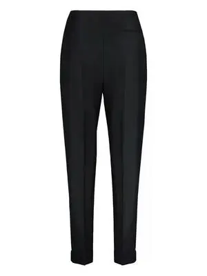 Alberta Ferretti Pleated-cuffed Trousers
