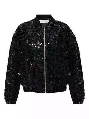 IRO PARIS Sequin Bomber Jacket