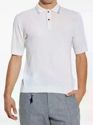 Paul & Shark Ribbed Polo Shirt