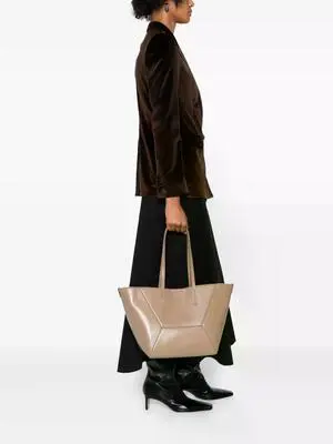 Brunello Cucinelli Panelled Tote - Neutrals