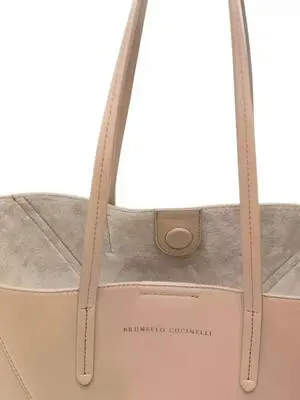 Brunello Cucinelli Panelled Tote - Neutrals