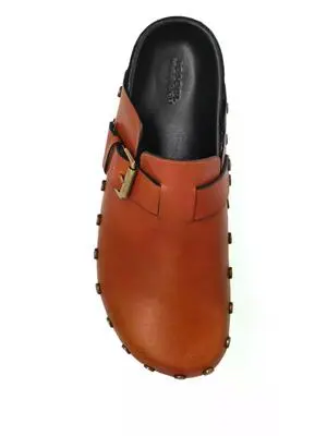Isabel Marant Étoile Buckle-fastening Studded Clogs