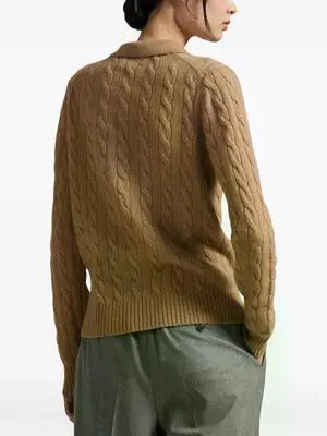 Polo Ralph Lauren Cable-knit Polo Sweater