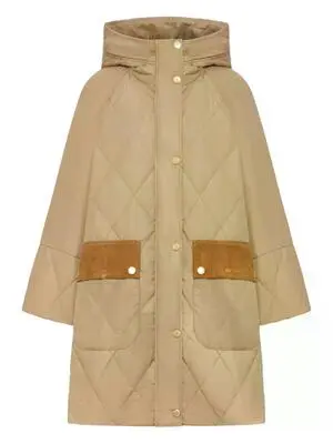 Barbour Quilted Hooded Coat