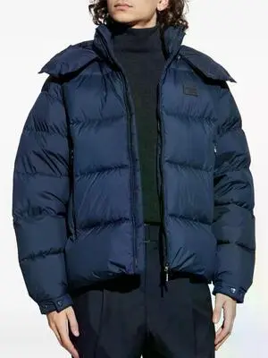 Emporio Armani Quilted Padded Jacket With Attached Hood