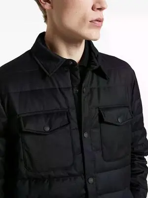 Peserico Quilted Shirt Jacket