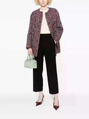 Gucci Tweed Button-fastening Jacket - Blue