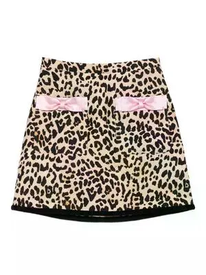 Valentino Garavani Animal Print Skirts
