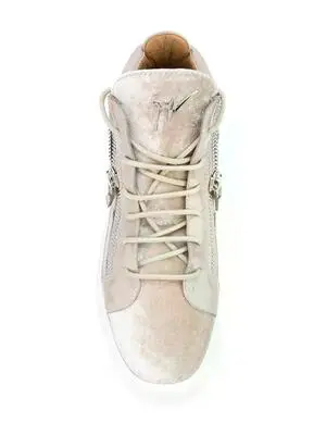 GIUSEPPE ZANOTTI Kriss High-top Sneakers - Neutrals
