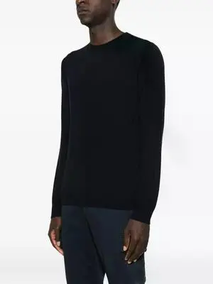 Alpha Studio Crew-neck Sweater - Blue