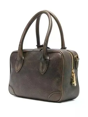 GOLDEN GOOSE Top-handle Tote Bag With Detachable Shoulder Strap - Brown