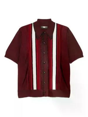 Amiri Embellished Striped Shirt