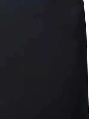 Attico High-neck Maxi Dress With Twisted Detail