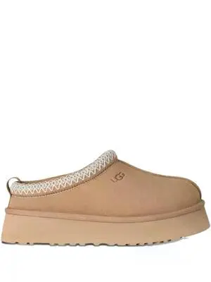 UGG Tazz Ii Suede Braided Trim Platform Slippers