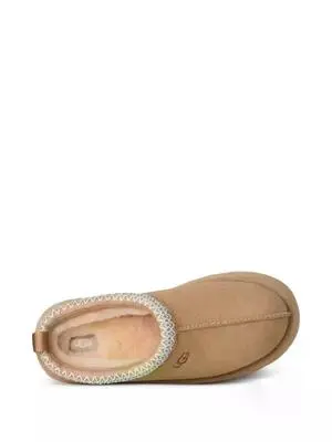 UGG Tazz Ii Suede Braided Trim Platform Slippers