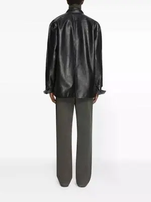 Dries Van Noten Leather Shirt