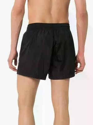 Off-White Logo Swim Shorts - Black