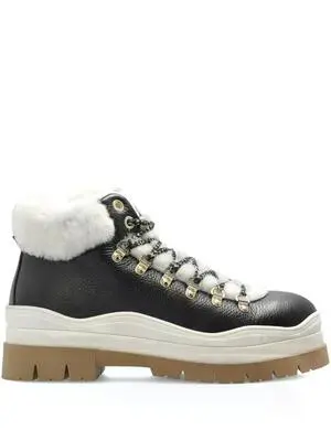 Bogner Arosa Lace-up Shearling Trainers
