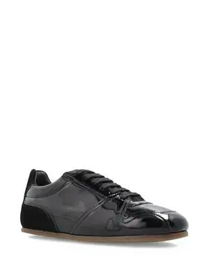 Moschino Patent-leather Low-top Sneakers