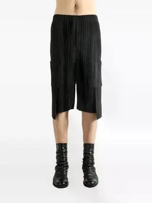 Issey Miyake Button Detailed Shorts For Men