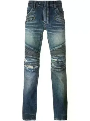 Balmain Biker Jeans - Blue
