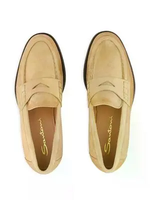 Santoni Penny Loafers