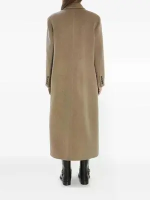 Max Mara Armonia Peaked-lapel Cashmere Coat
