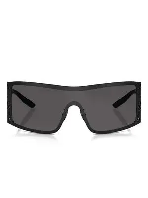 Dolce & Gabbana Shield-frame Sunglasses - Black