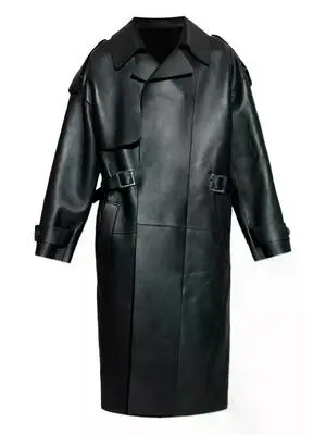 Men's Leather Trench Coats