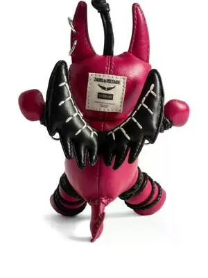 Zadig&Voltaire Devil-wings Leather Keyring