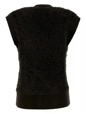 FERRAGAMO V-neck Bouclé Top