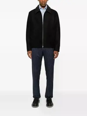 Harris Wharf London Zip-front Shirt Jacket