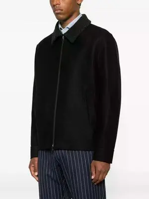 Harris Wharf London Zip-front Shirt Jacket