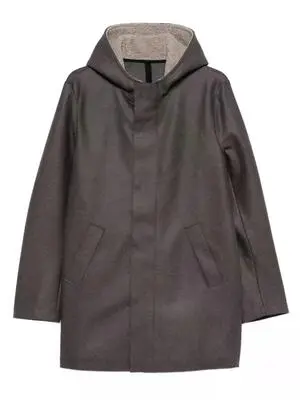 Harris Wharf London Hooded Coats For Men