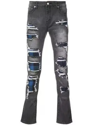 God's Masterful Children Frill Jeans For Men