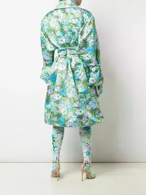 RICHARD QUINN Floral-print Flared Dress