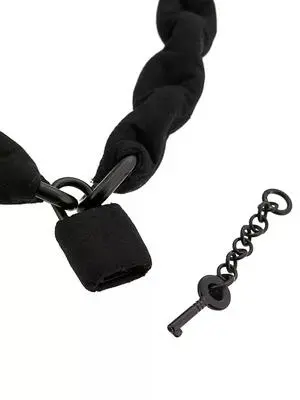 MAISON MARGIELA Padlock And Key Necklace