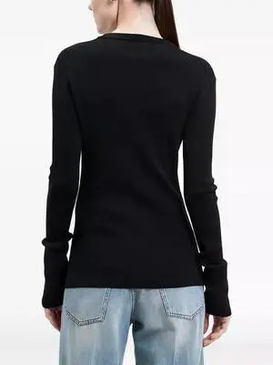 JIL SANDER Ribbed Front-button Cardigan