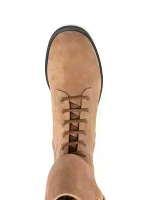 JIMMY CHOO Rosabel Lace-up Boots - Brown