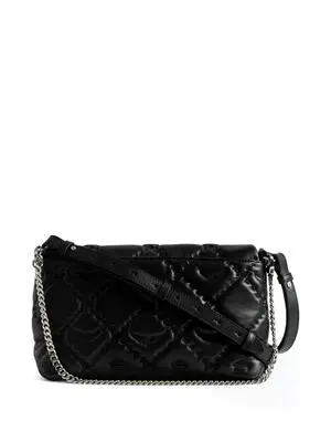 Zadig&Voltaire Rock Ii Quilted Crossbody Bag - Black