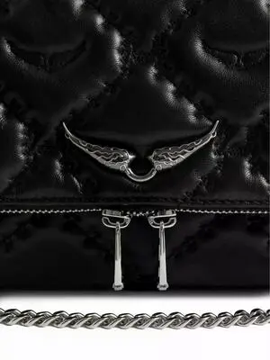 Zadig&Voltaire Rock Ii Quilted Crossbody Bag - Black