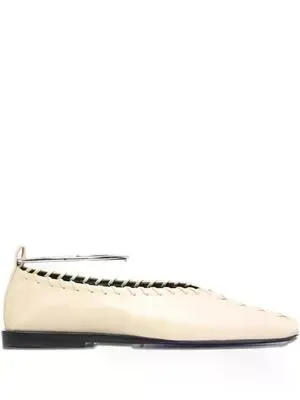 JIL SANDER Braided Ankle-bracelet Espadrilles