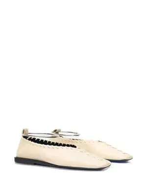 JIL SANDER Braided Ankle-bracelet Espadrilles