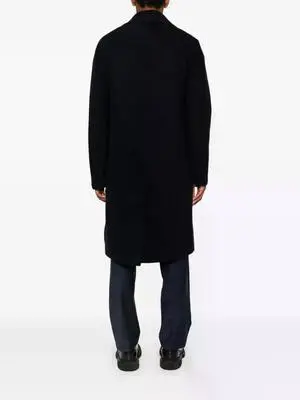 Harris Wharf London Double-breasted Wool Coat - Blue