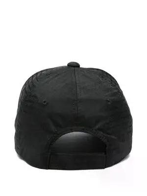 Emporio Armani Logo-plaque Baseball Cap - Black