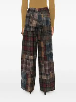 BYE Patchwork Design Trousers