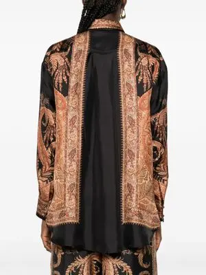 Zimmermann Hypnotic Silk Shirt