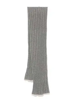 Brunello Cucinelli Cashmere Scarf - Grey